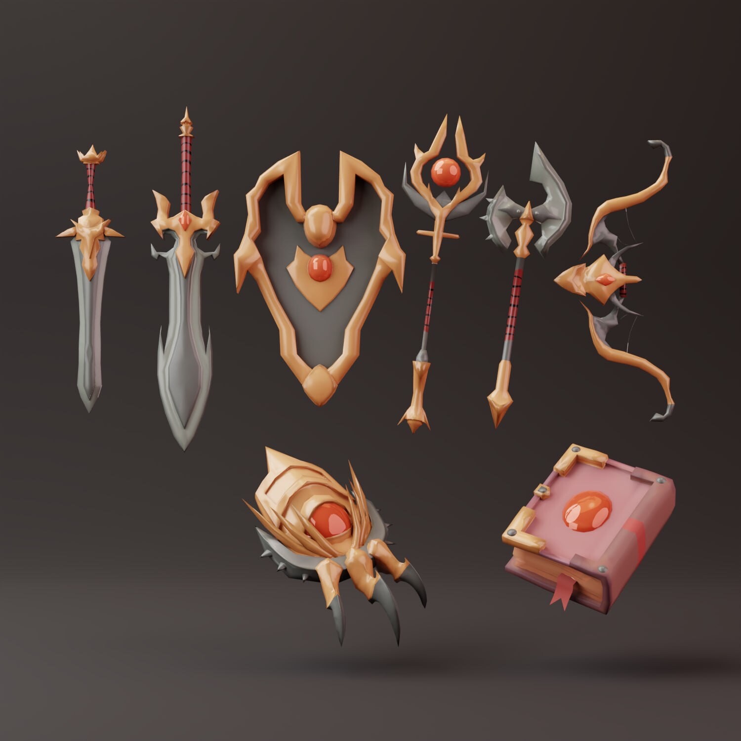 ArtStation - War tools for the game