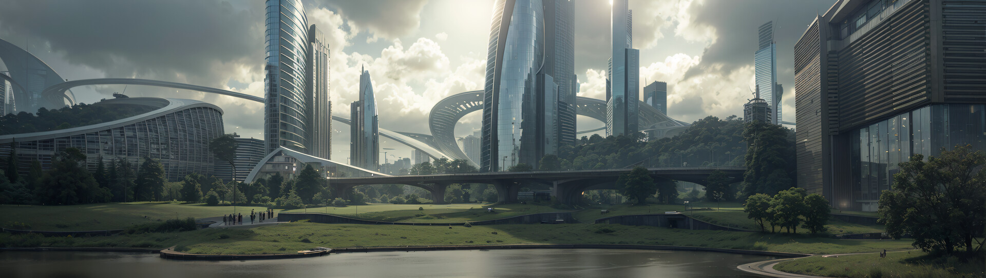 ArtStation - City of the future - environment design