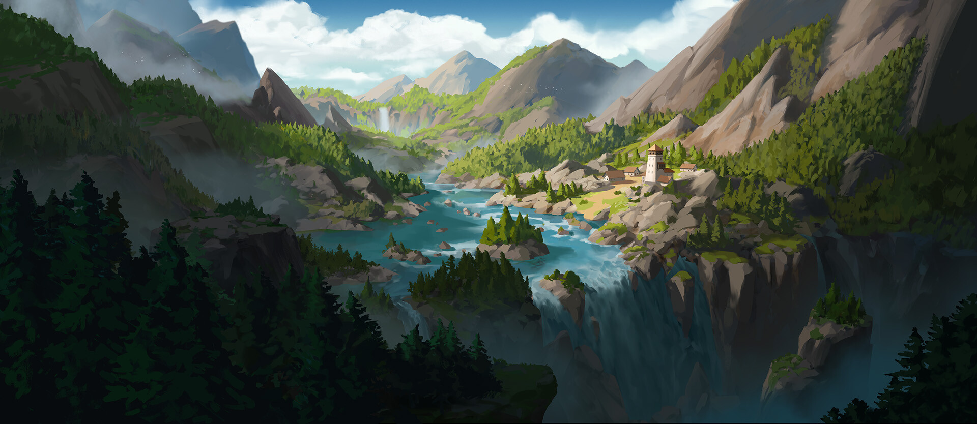 ArtStation - Various environment concepts