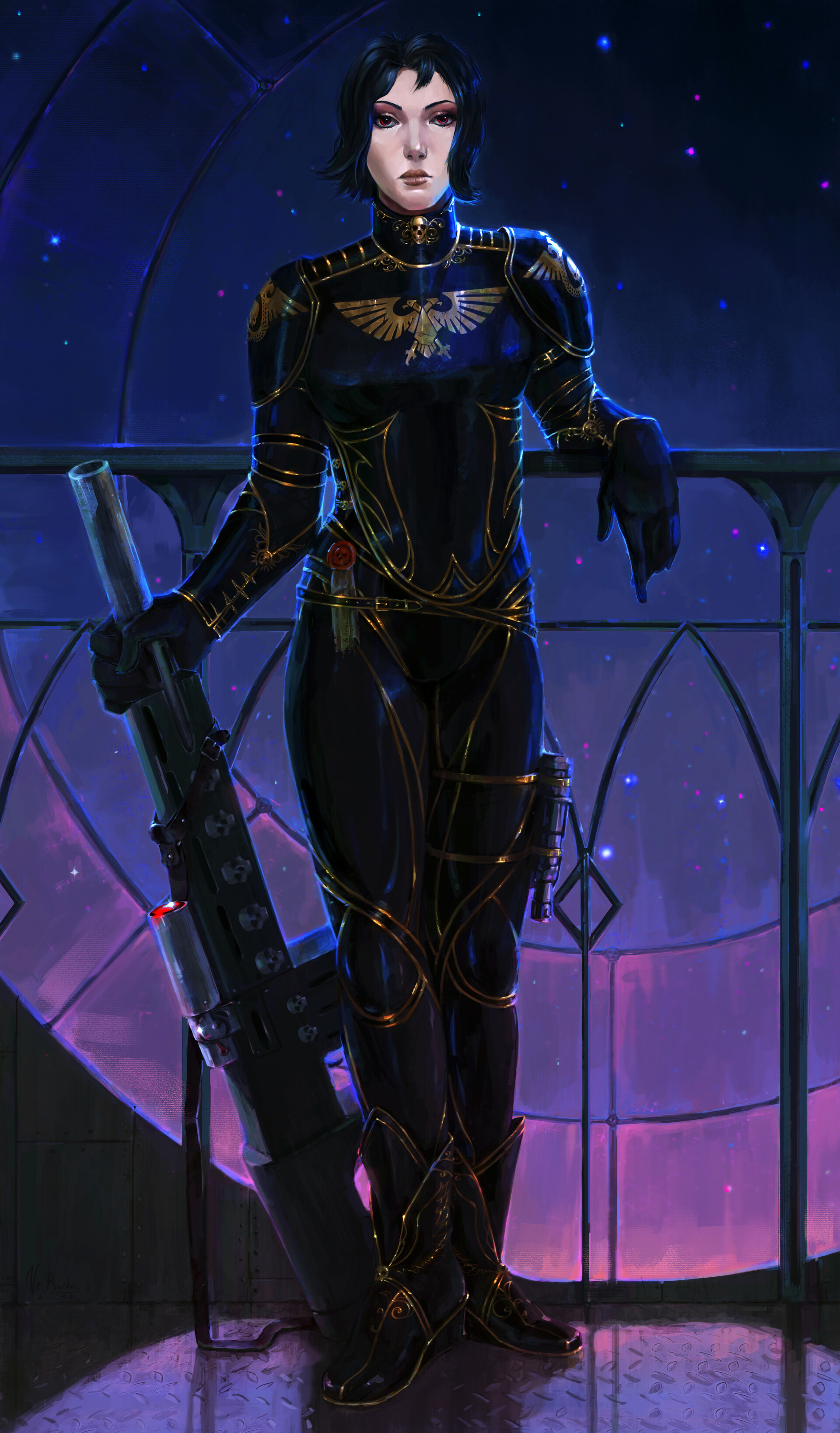 ArtStation - Arueshalae from warhammer 40k