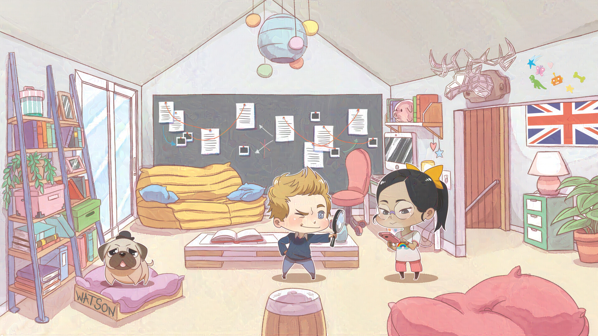 Dzoan Ho - Aborted "Sherlock Jr." animated show project (2017)