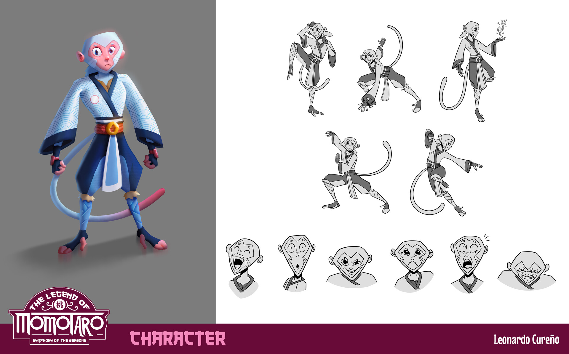 ArtStation - Yukihiko, the Monkey Prince | Character Design