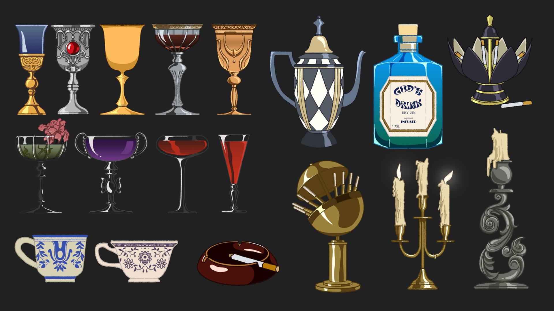 Sebastian Diaz - Fancy Dinner Table