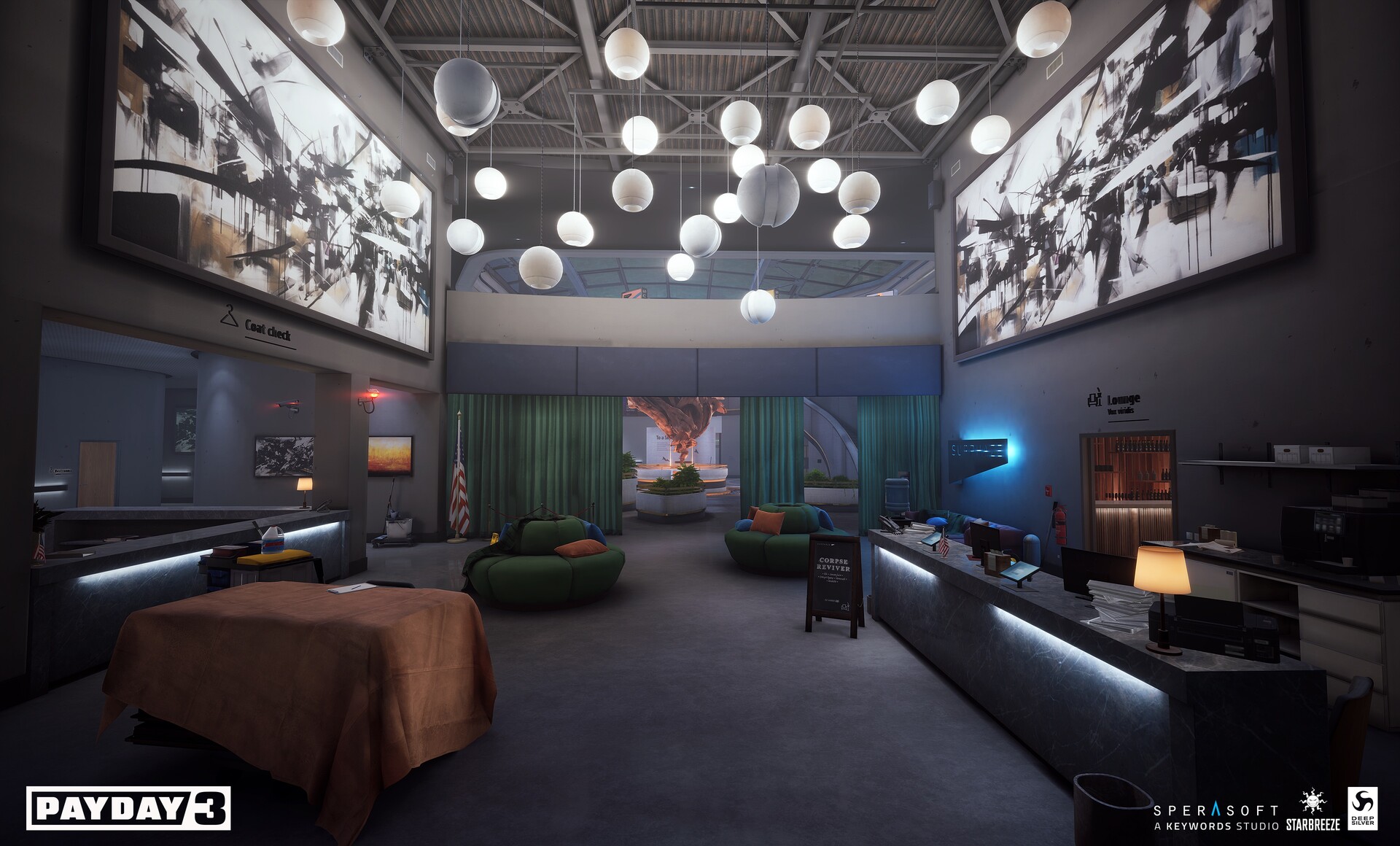 Sperasoft, a Keywords Studio - PAYDAY 3: Art Gallery Map