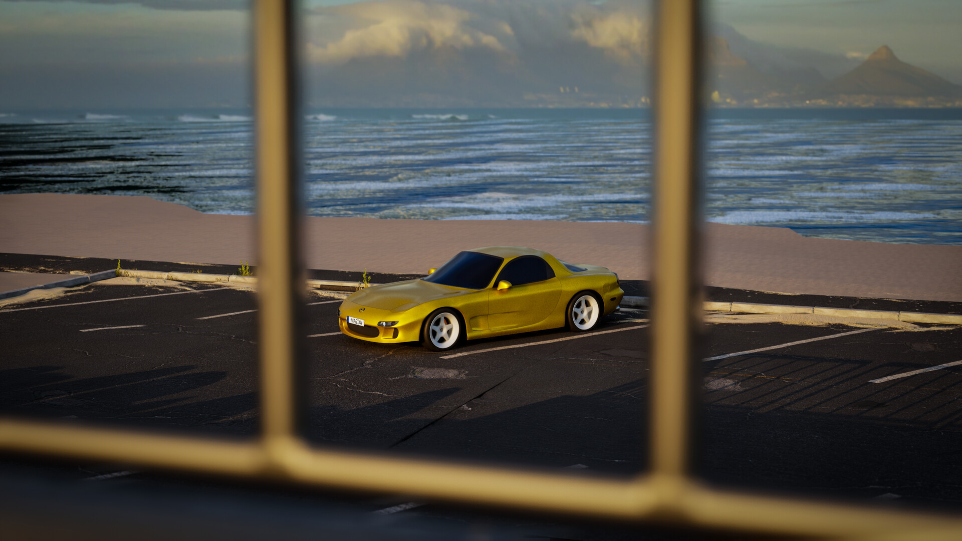 ArtStation - Mazda RX-7 FD