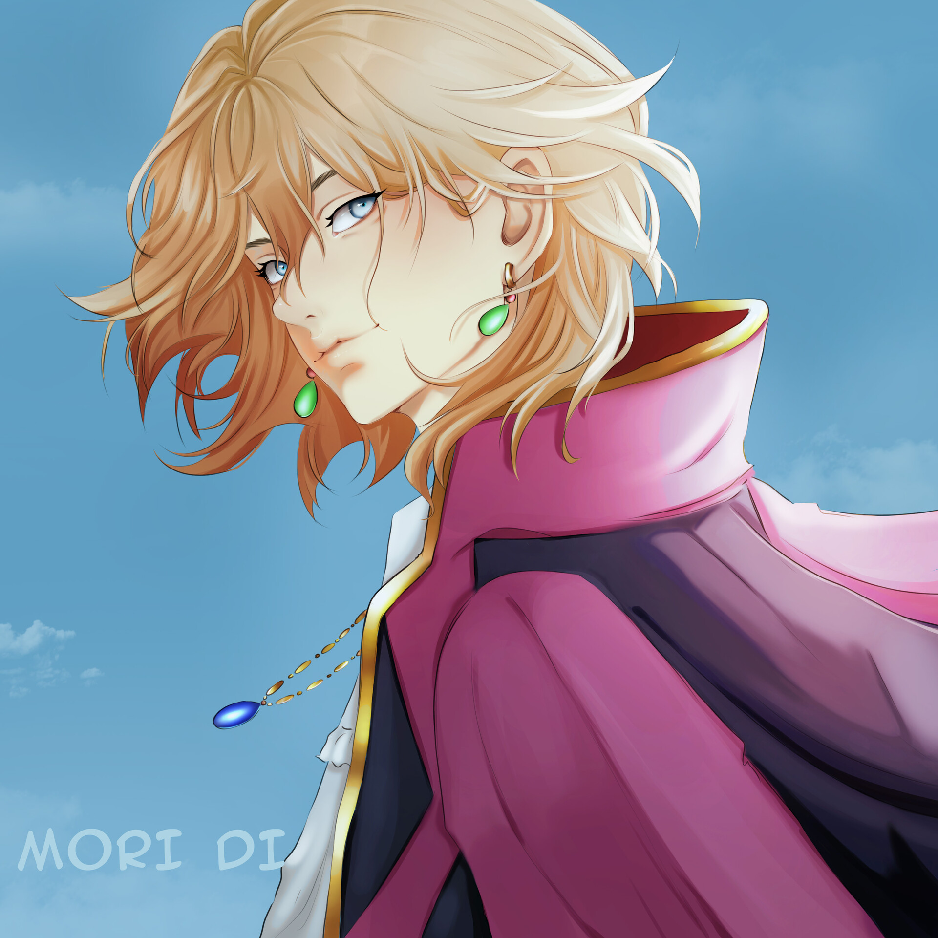 ArtStation - Howl and the sky