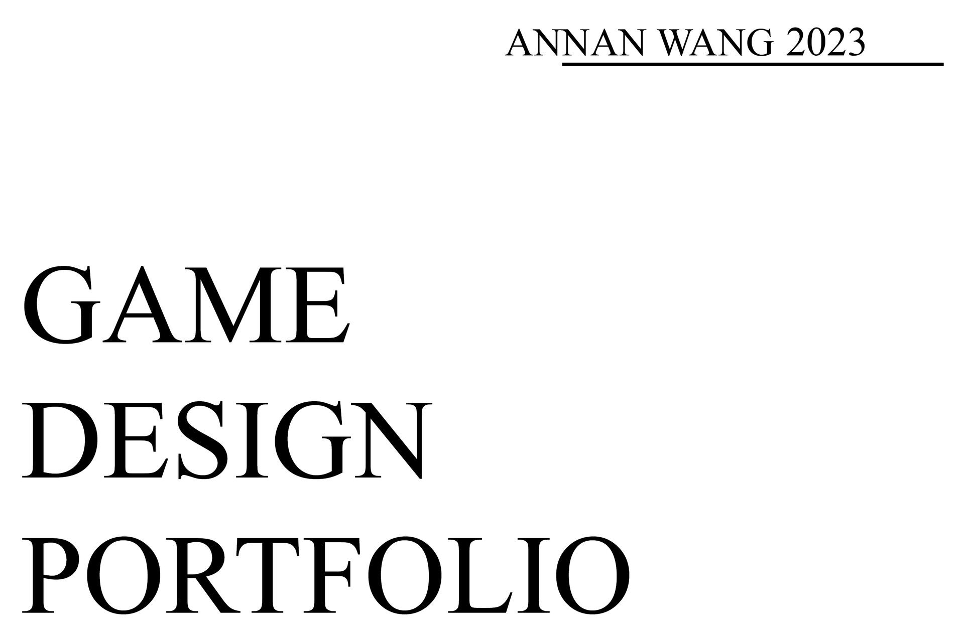 ArtStation - Game Design Project