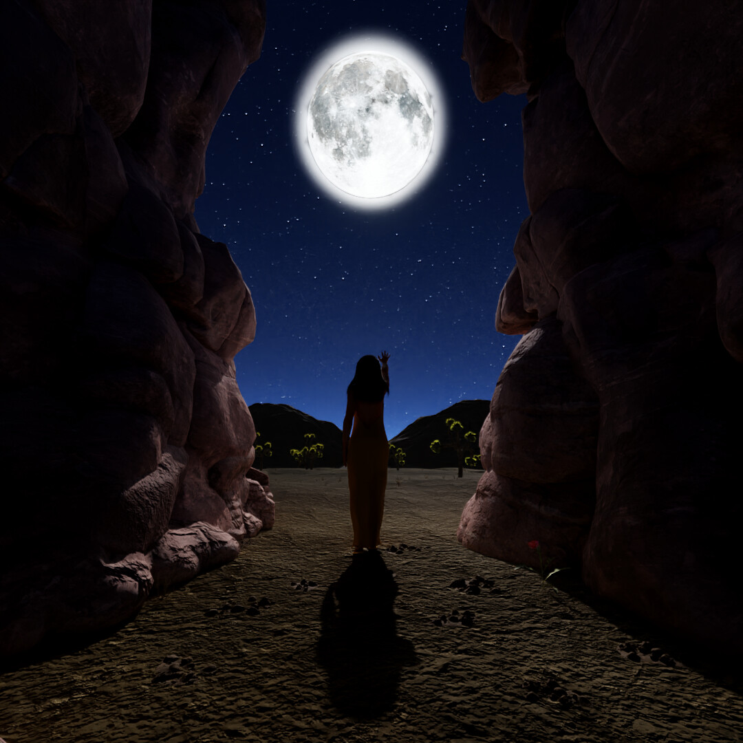 ArtStation - The moon