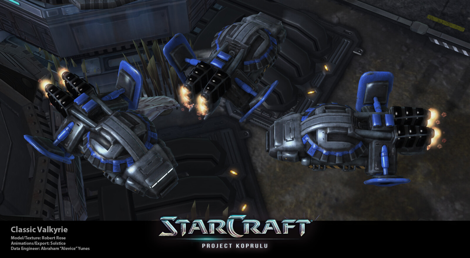 Robert Rose - StarCraft classic units for Project Koprulu