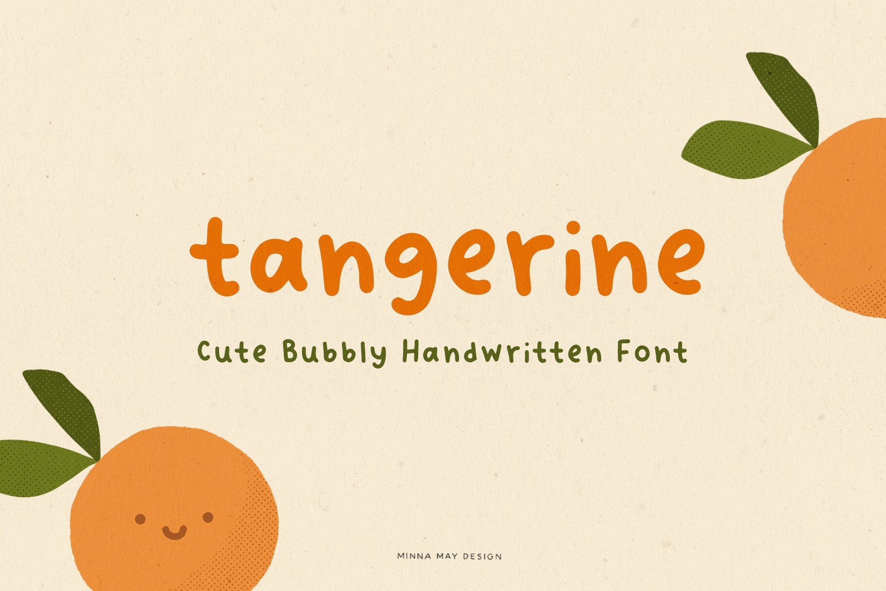 ArtStation - Tangerine Cute Handwritten Font