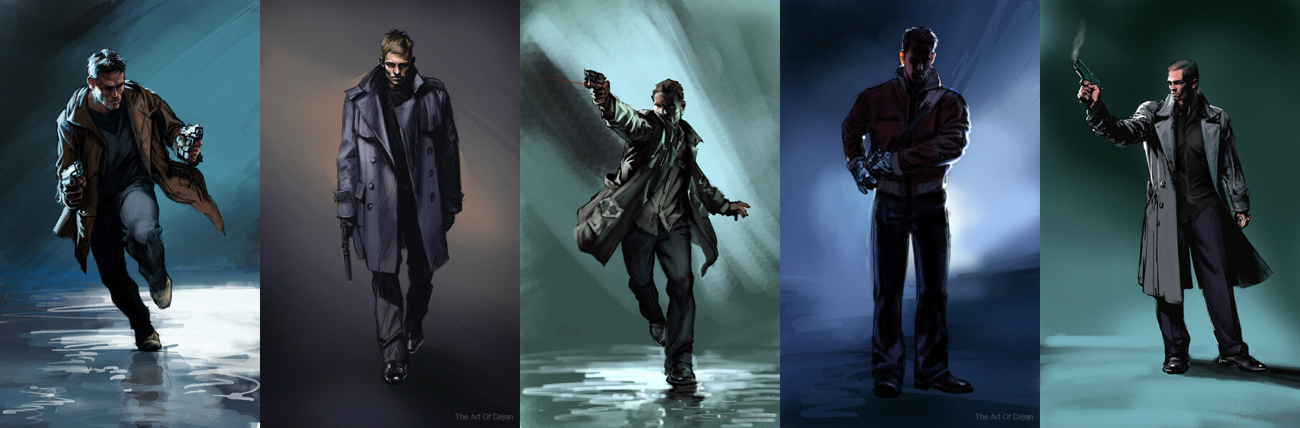 Dejan Ostojic - Characters Line Up 1