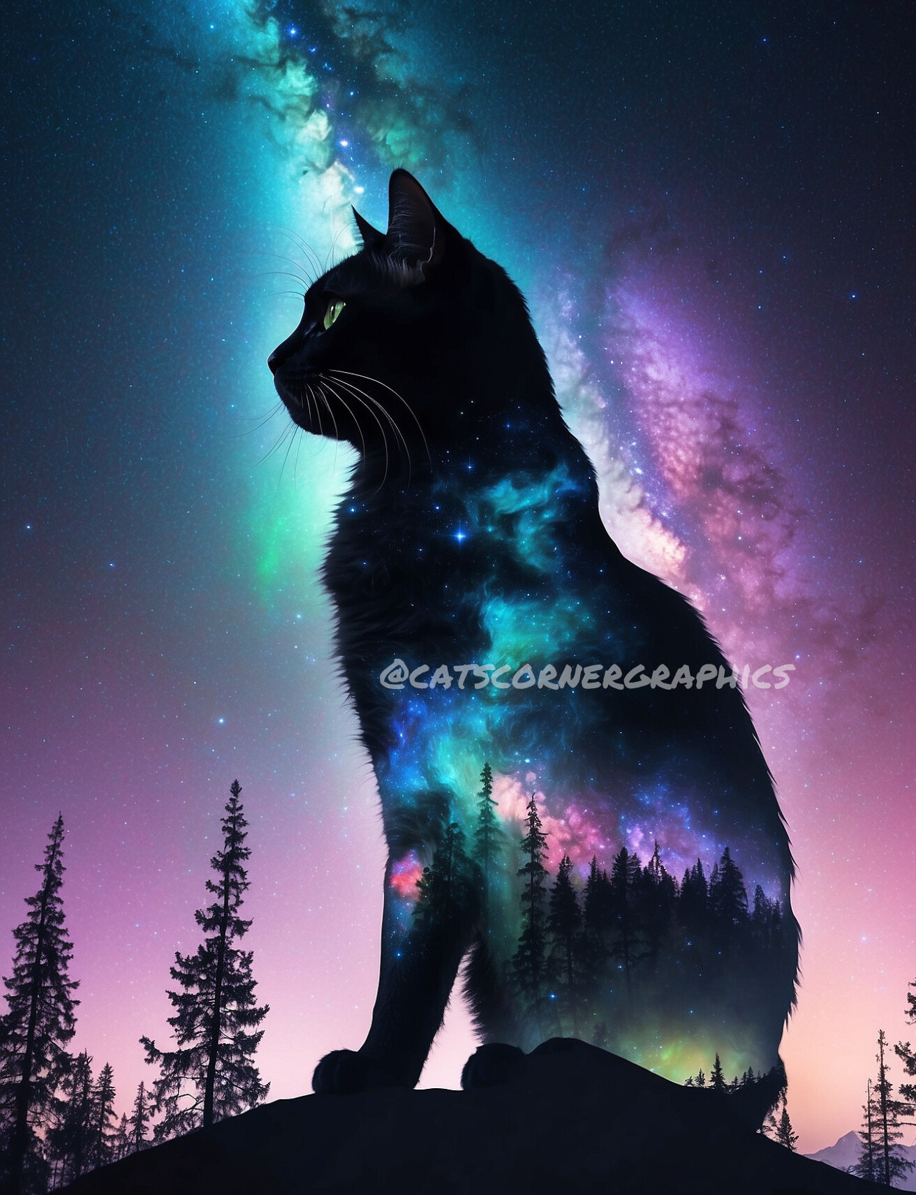 ArtStation - Cosmic Cat
