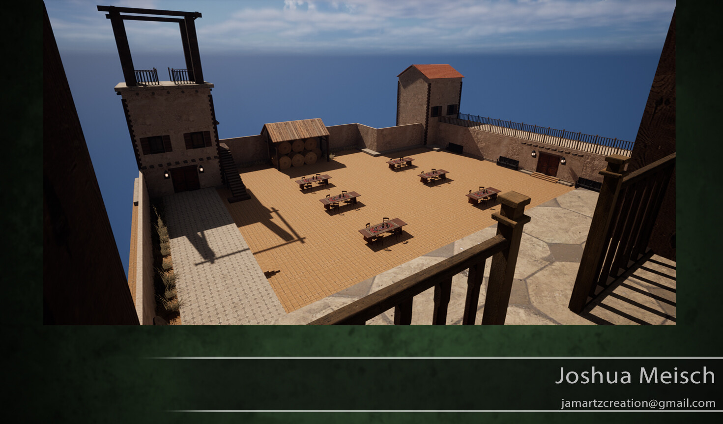 Joshua Meisch - The Spanish Courtyard