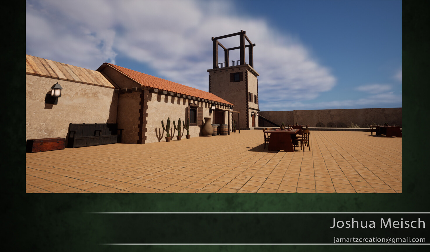 Joshua Meisch - The Spanish Courtyard