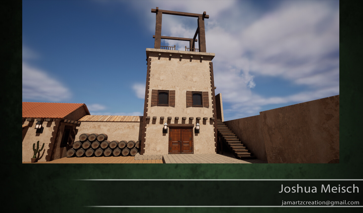 Joshua Meisch - The Spanish Courtyard