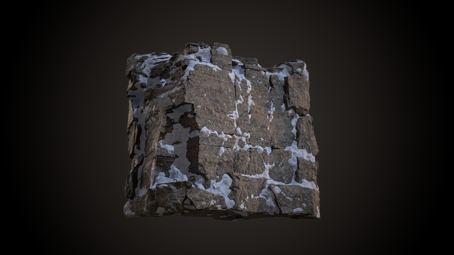 ArtStation - Snow Rock