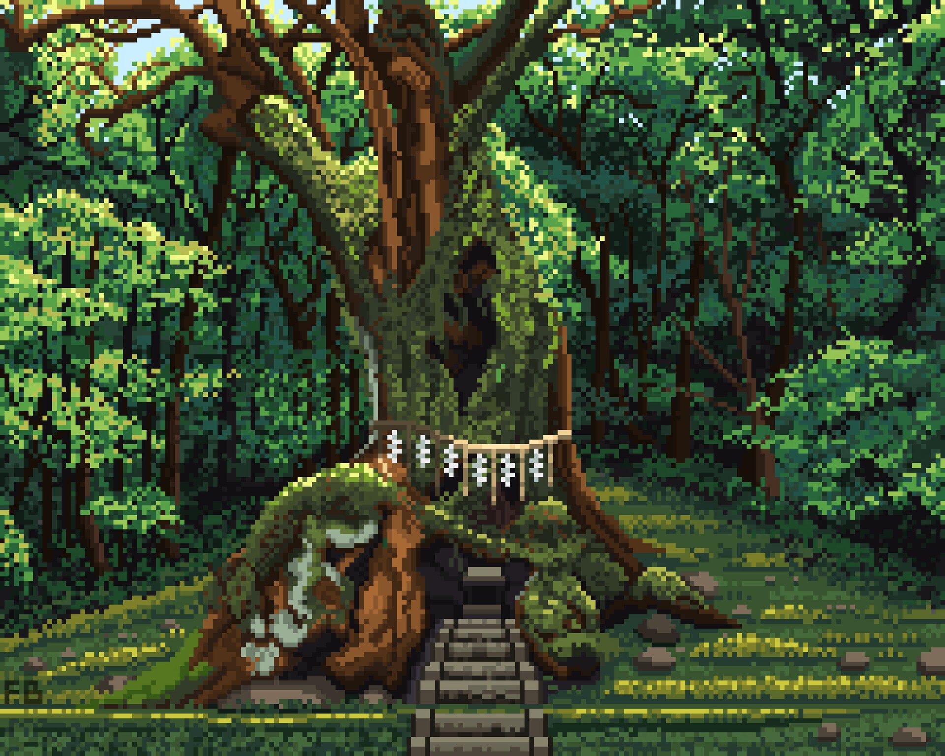 ArtStation - Sacred Tree