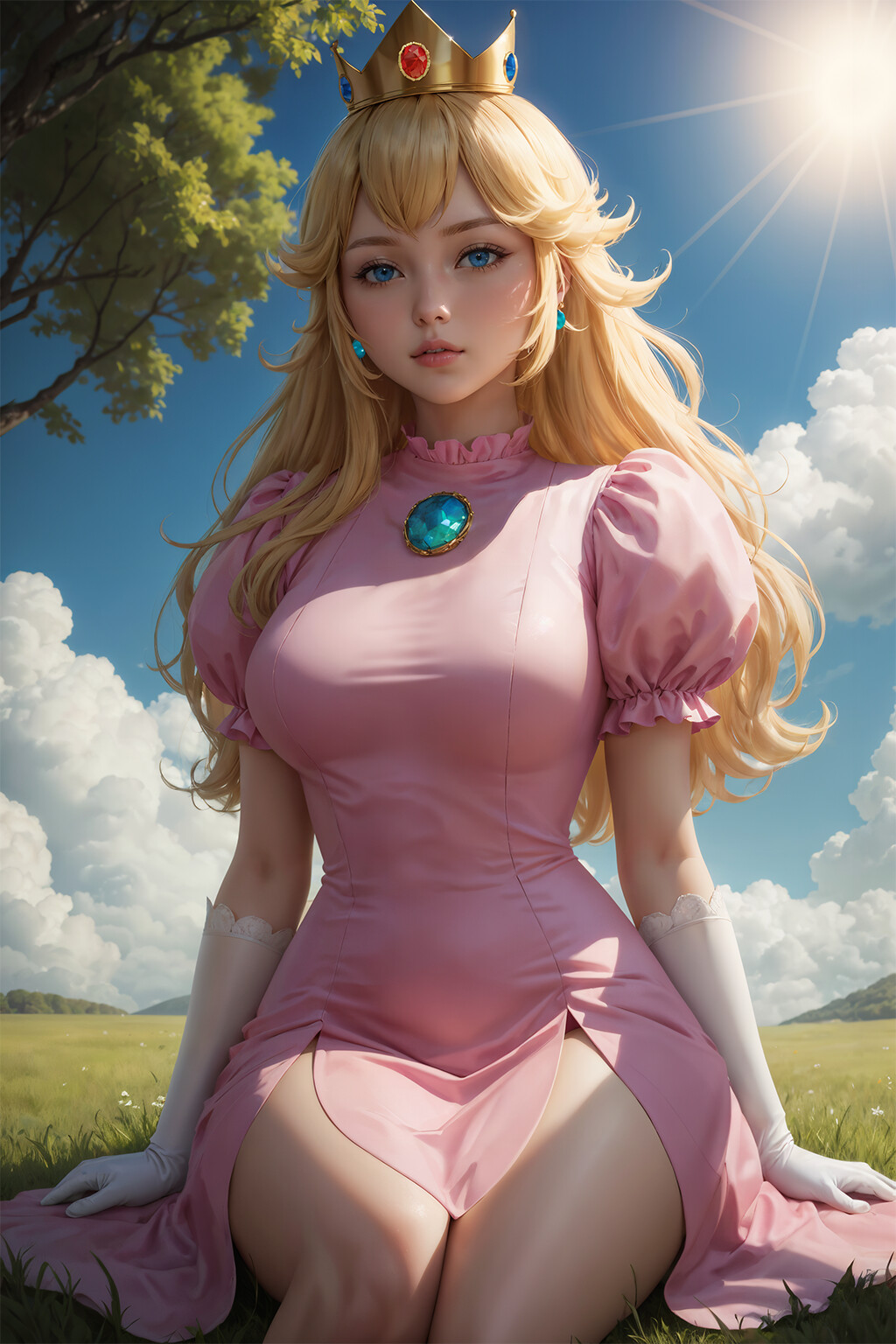 ArtStation - Princess Peach