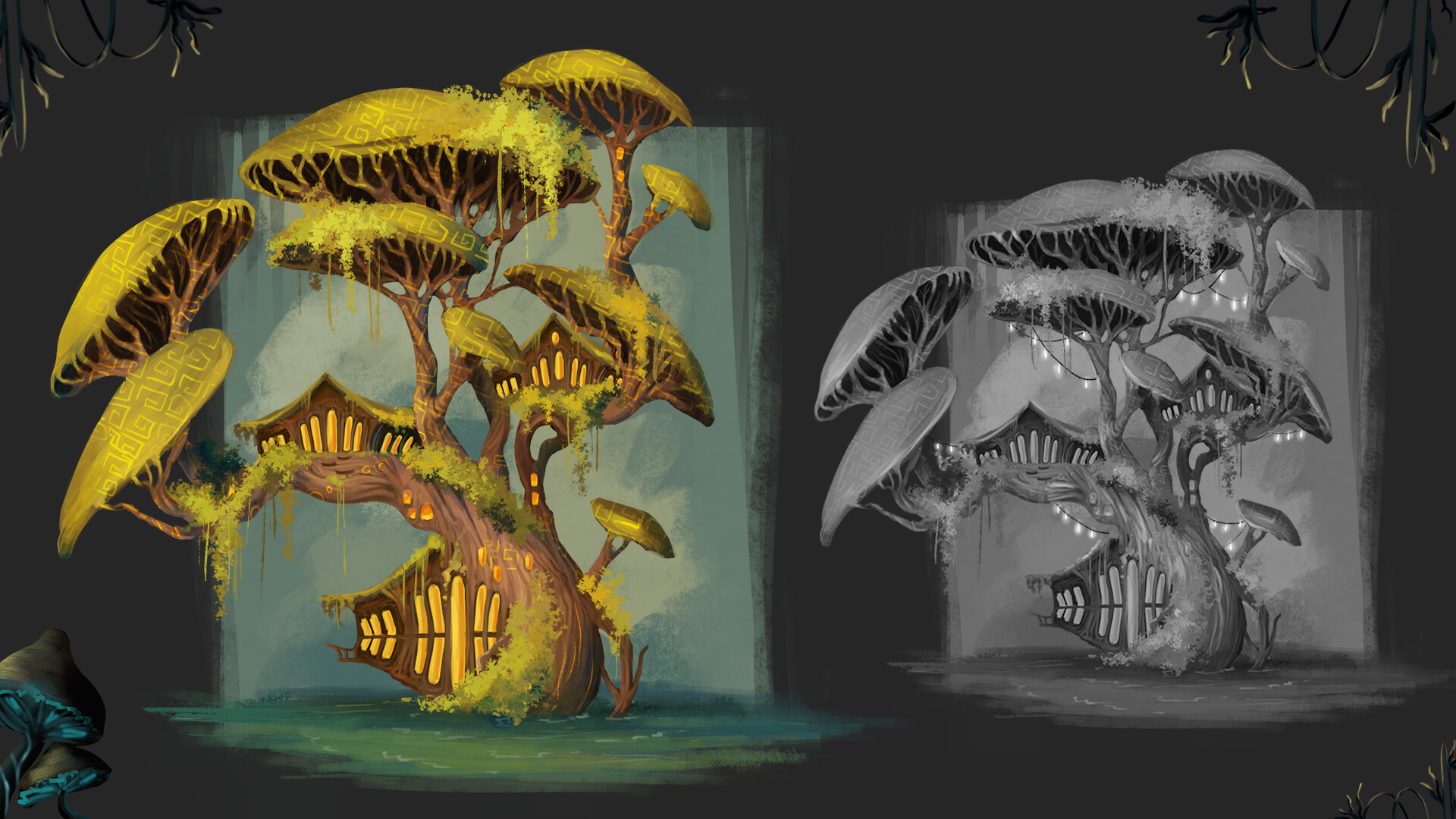 ArtStation - Unknown Island Dwelling Place