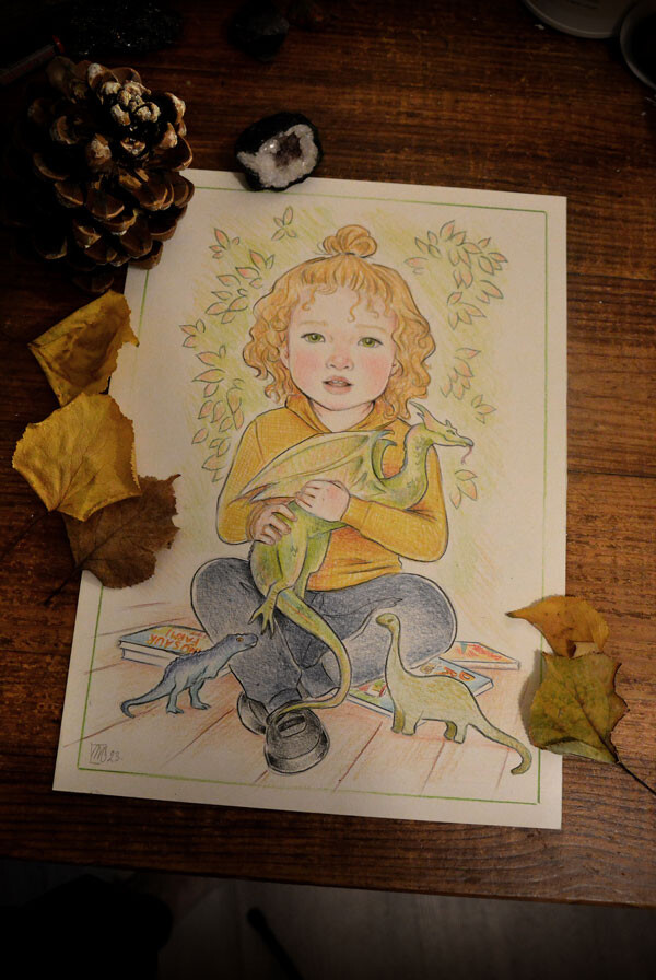 Mahulda Jelly - Commissioned portraits