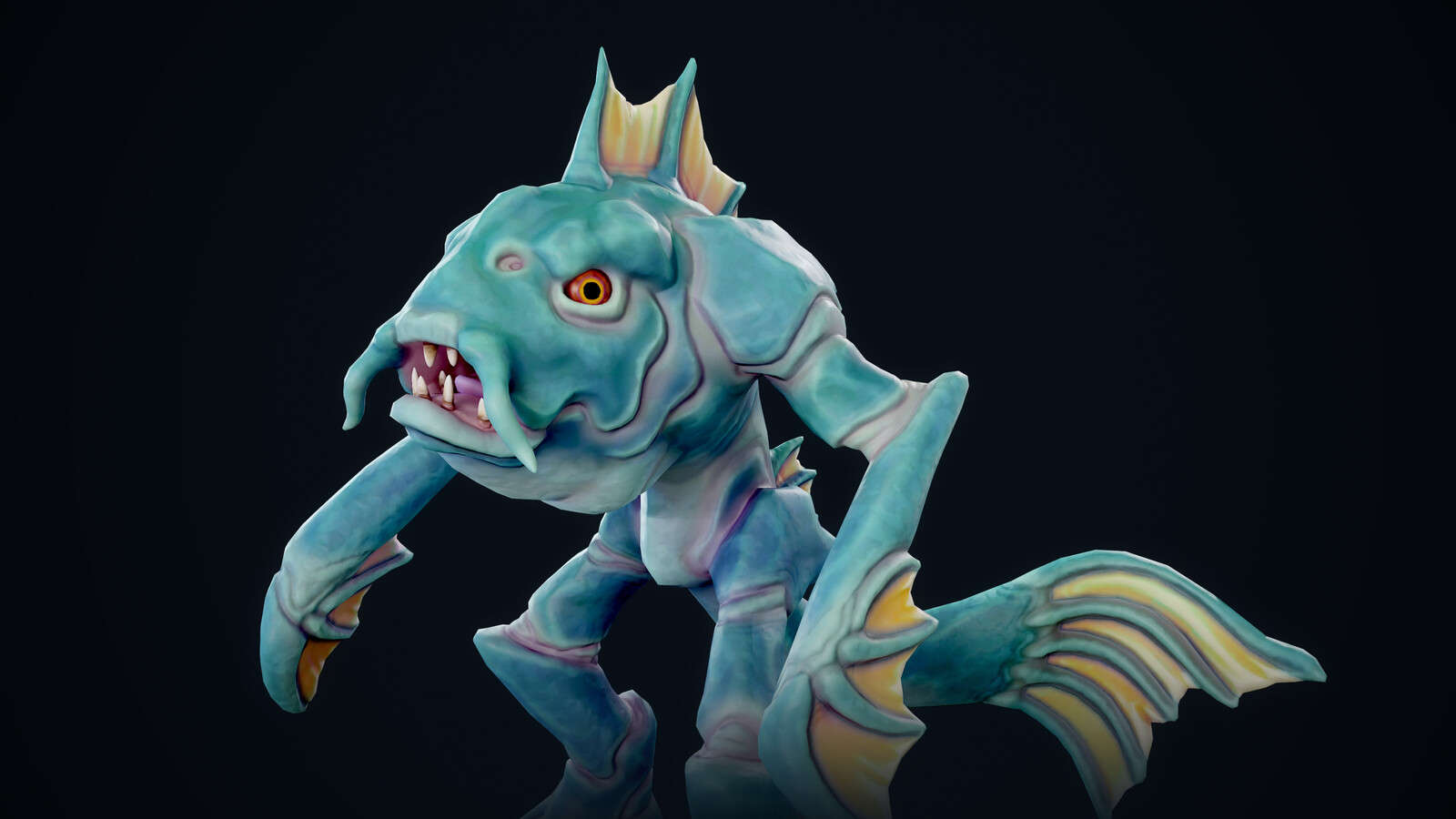 Joel Viladiu - Fishfolk Enemies