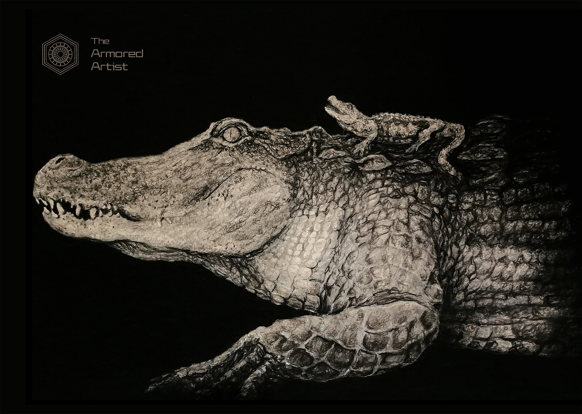 ArtStation - American Alligator