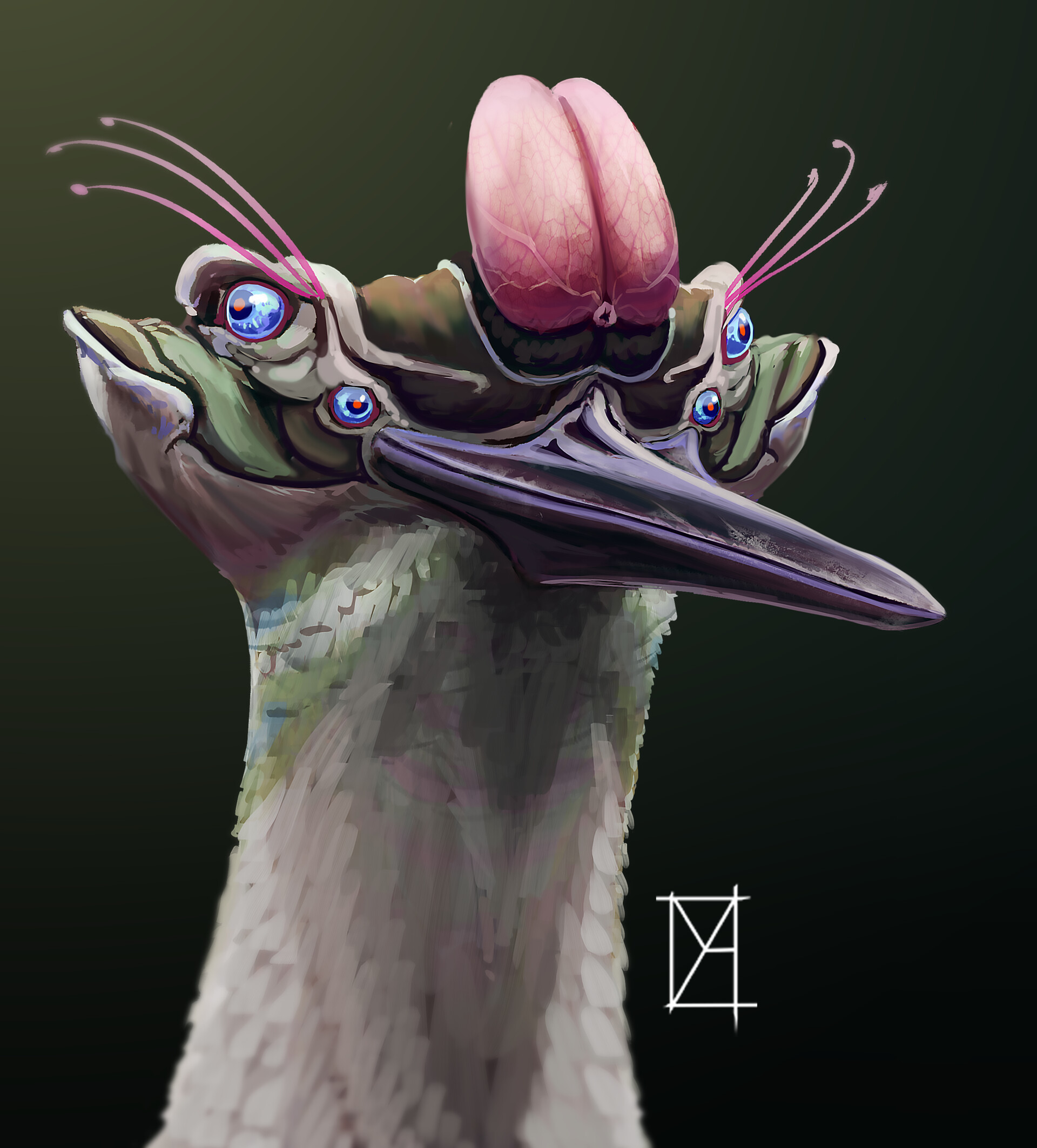 ArtStation - SKETCH WEIRD BIRD