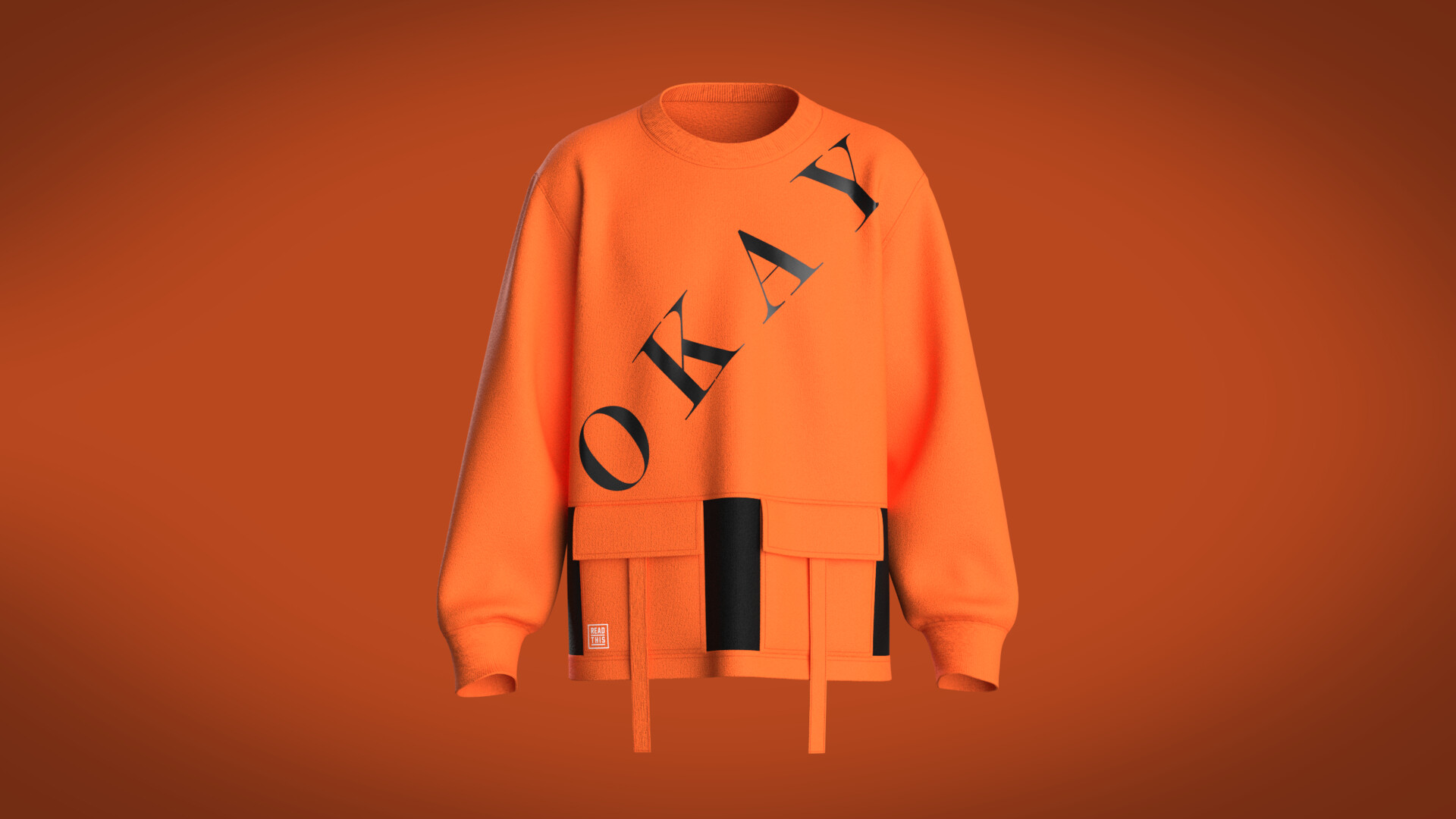 Clothing Axis - Men Sweatshirt - Okay