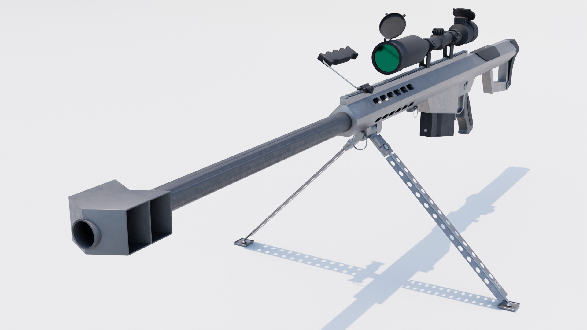 ArtStation - M82 Sniper Rifle