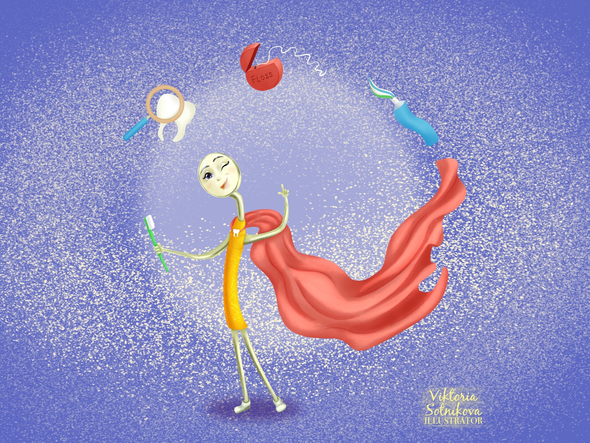 ArtStation - Smile. ‪Character design development for dentistry ...