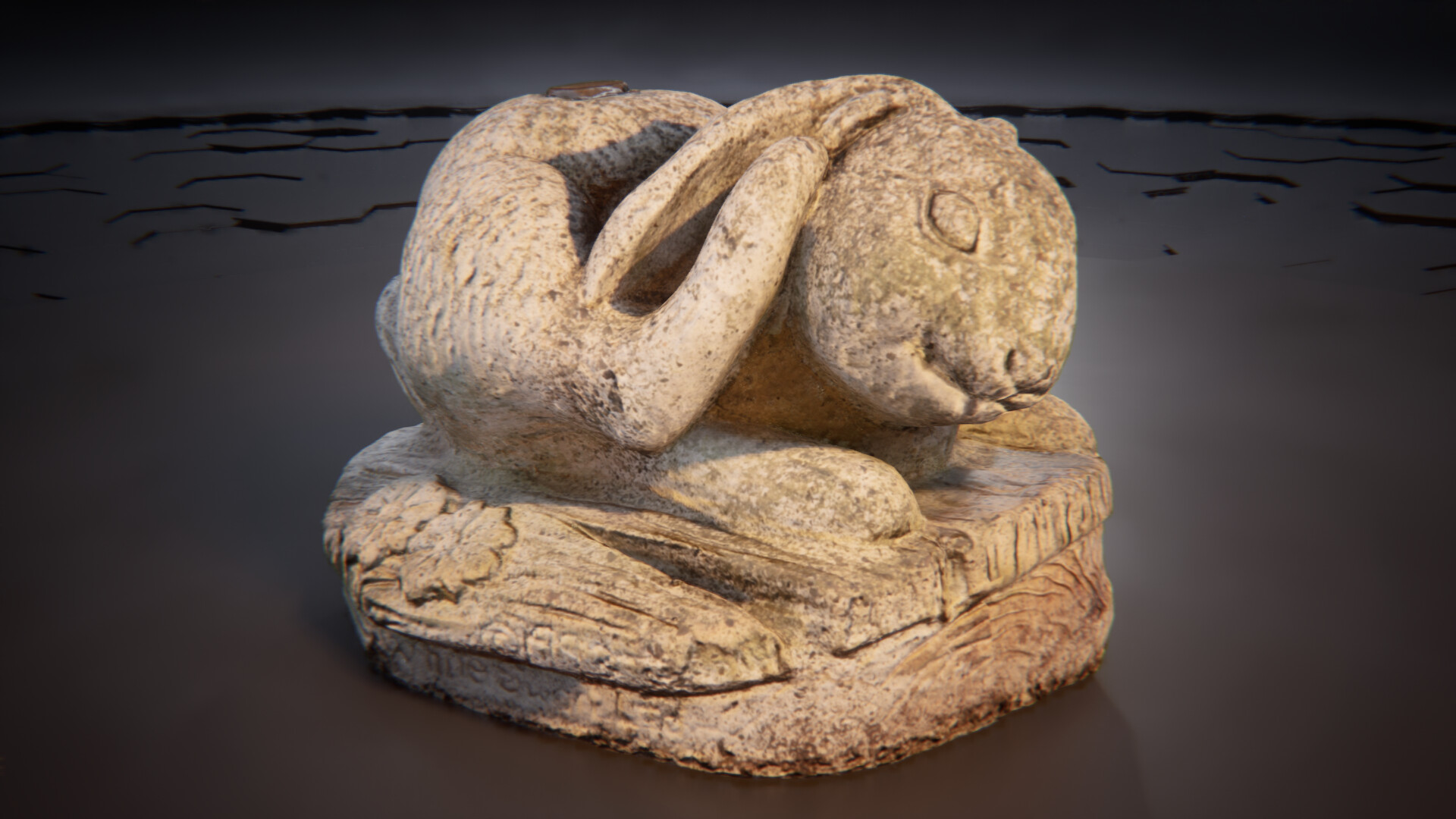 ArtStation - Silent Garden Guardian Rabbit -Game Ready