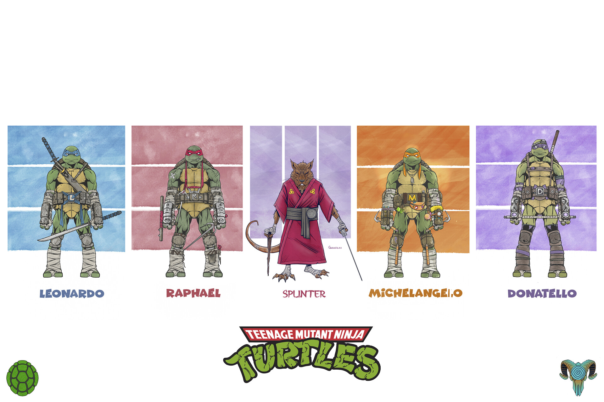 ArtStation - Turtles combined