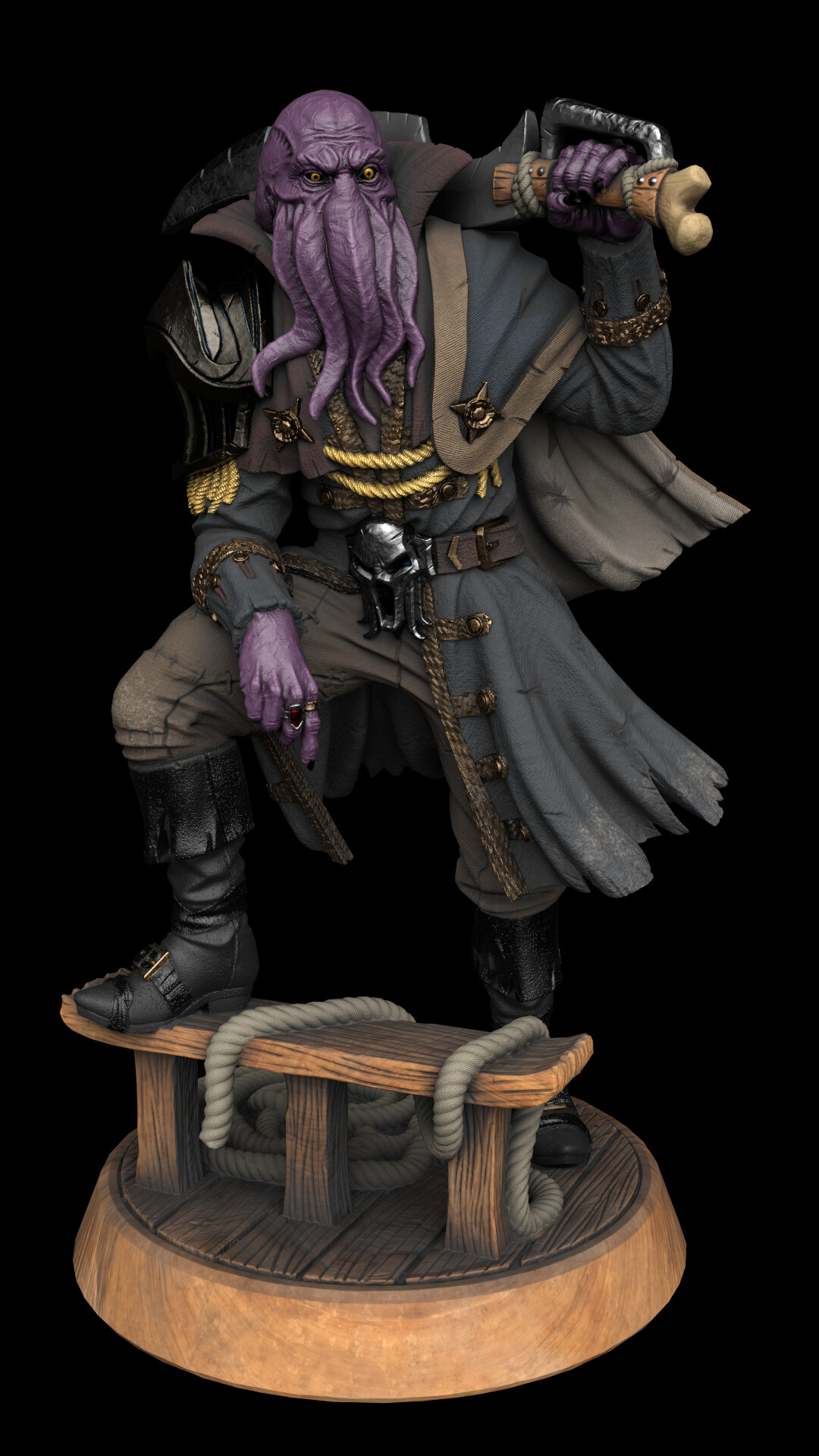 ArtStation - Cthulufolk Privateer