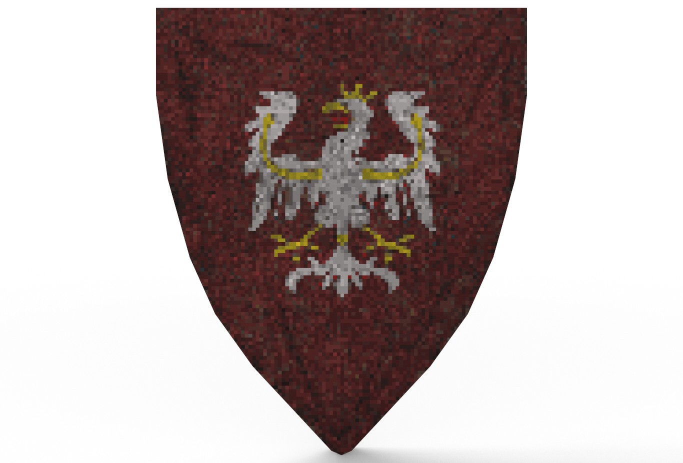 ArtStation - Low-Poly stylized Medieval Polish Heater Shield