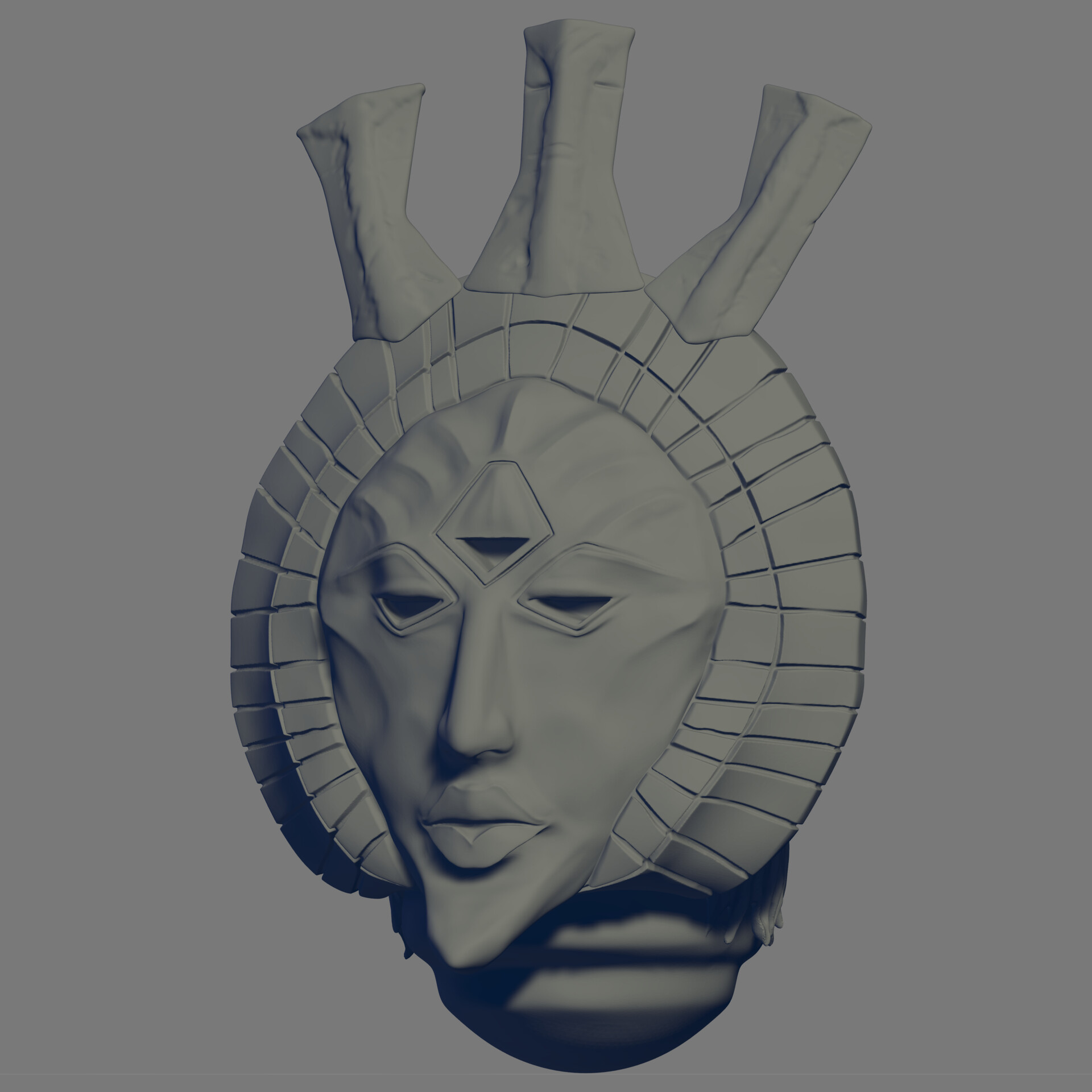 ArtStation - Dagoth Ur Head Sculpt