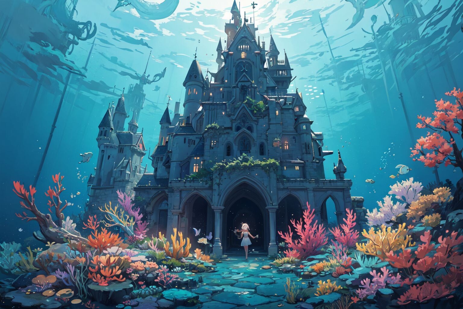 underwater animation reference