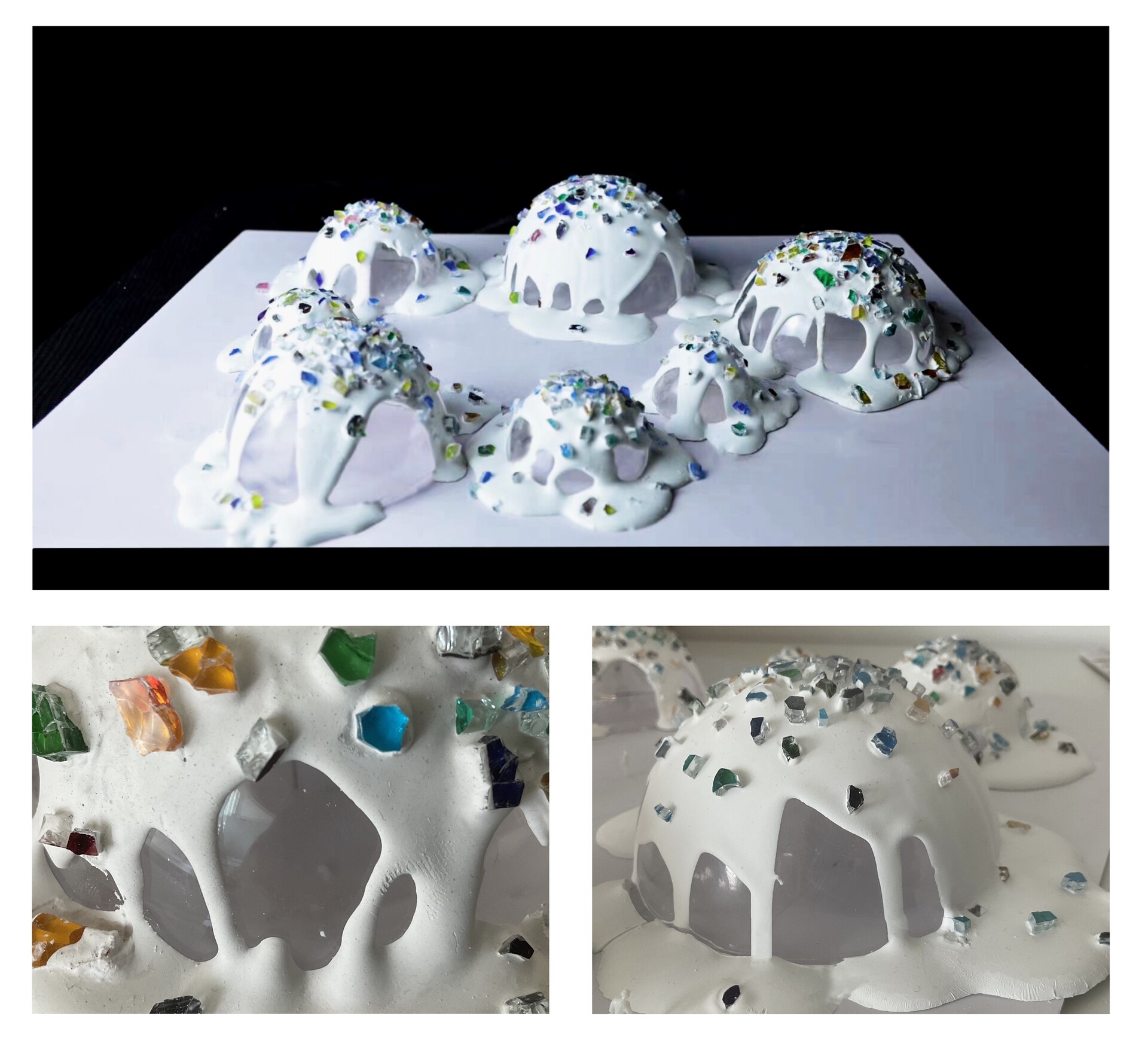 ArtStation - Deconstructed porcelain/clay