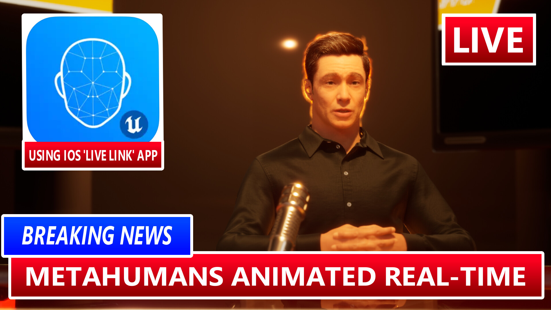 MagicByte3D - MetaHuman Mocap - Broadcast