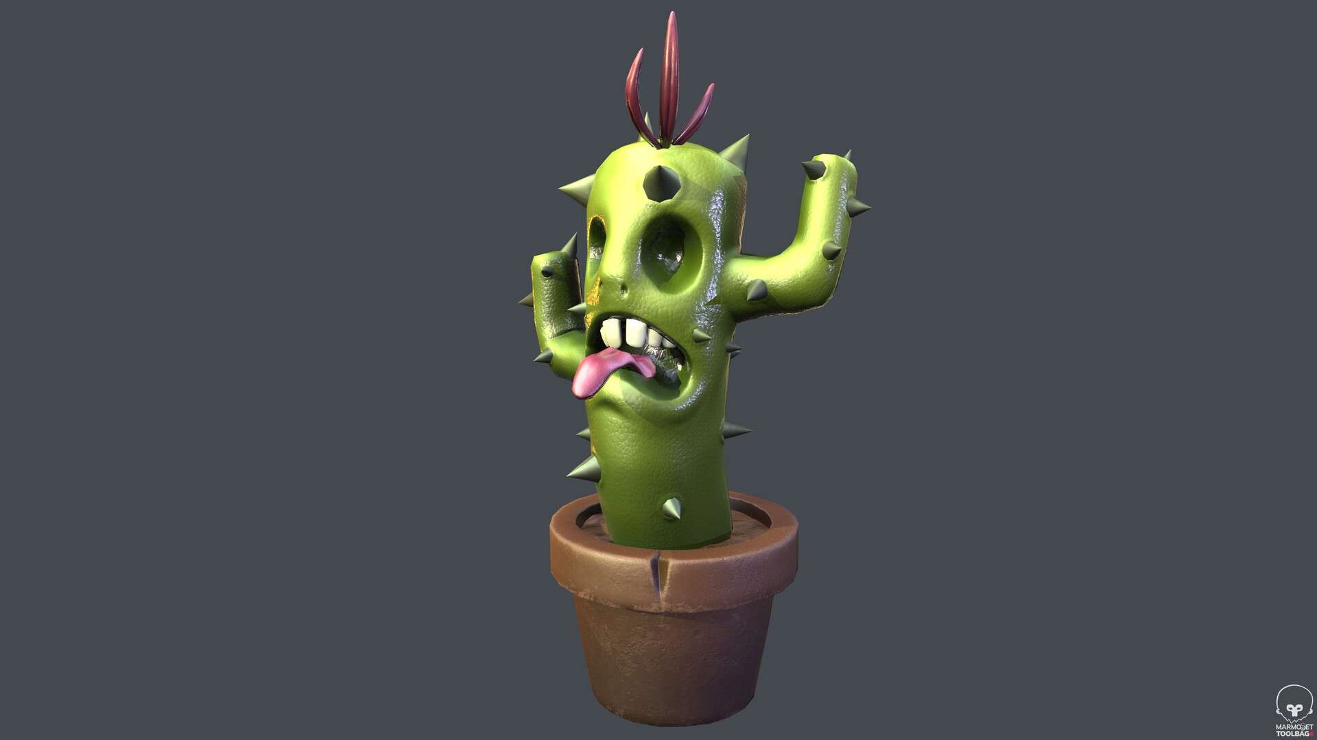 ArtStation - Funny cactus - Character