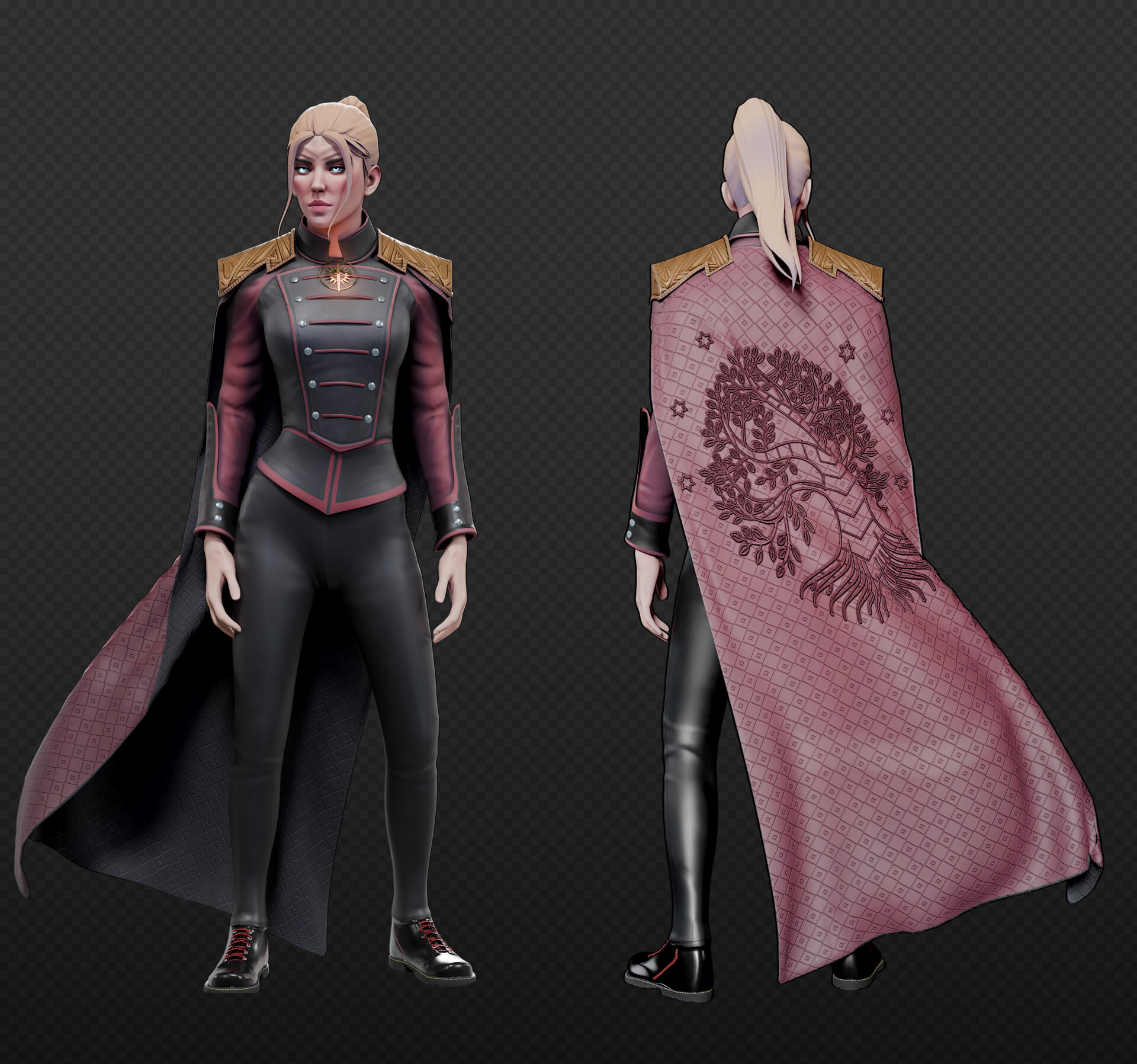 ArtStation - The Lancer Of Alsea [ 3D Model ]