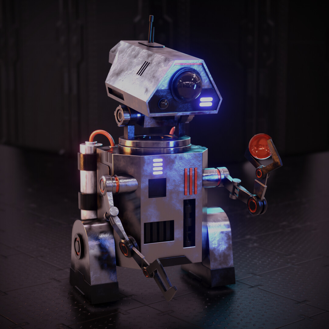 ArtStation - Working Robot