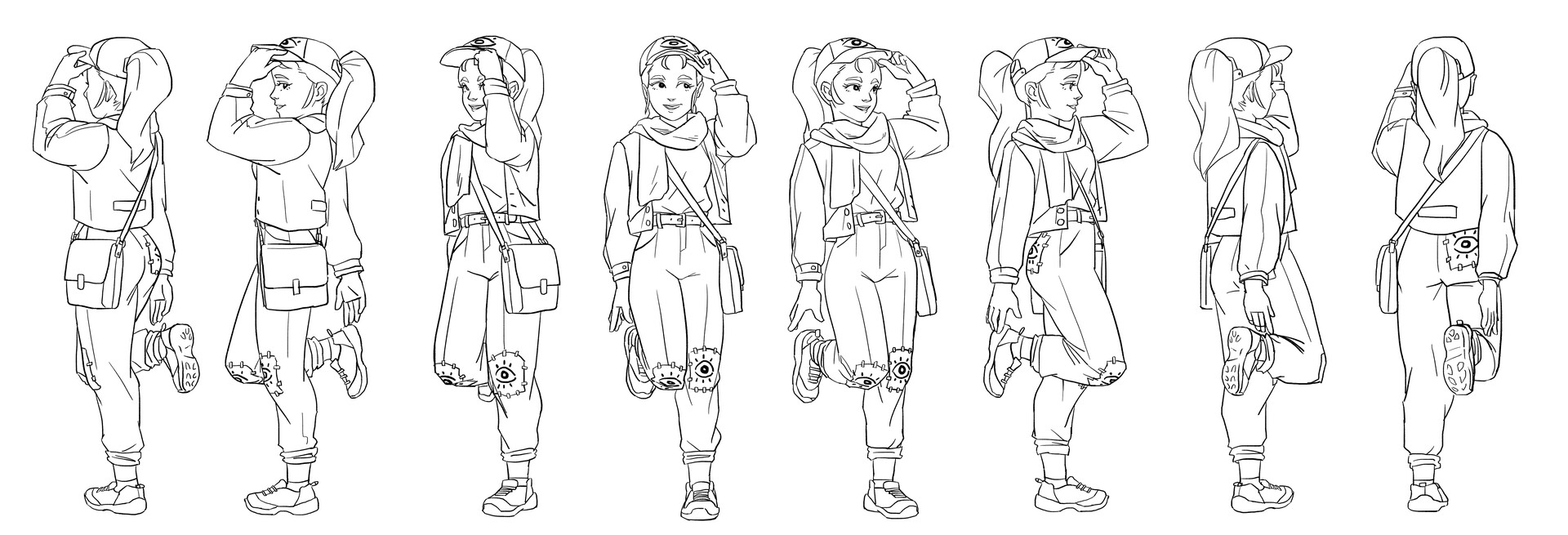 ArtStation - Eight Point Turnaround