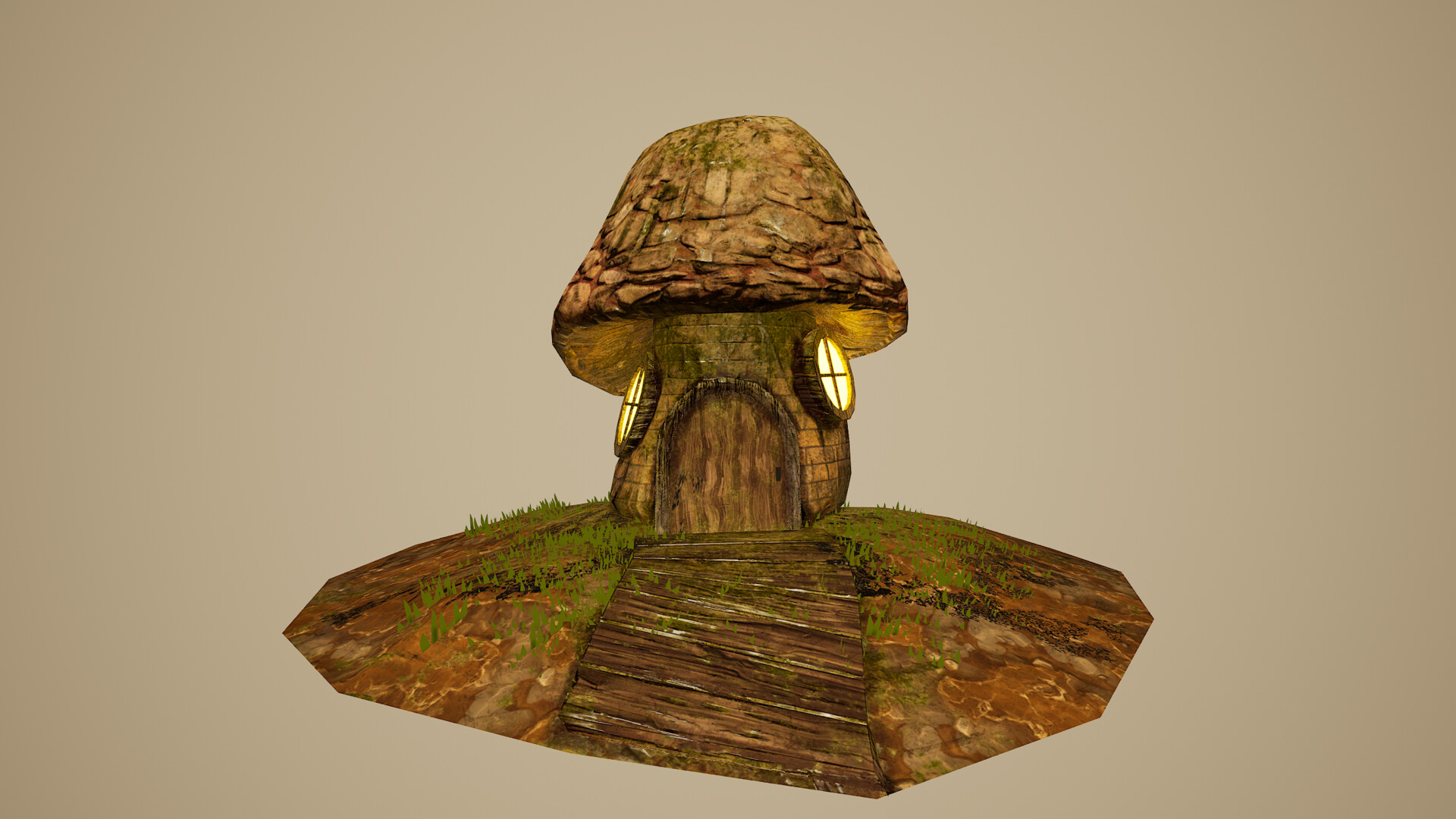 ArtStation - Mushroom House