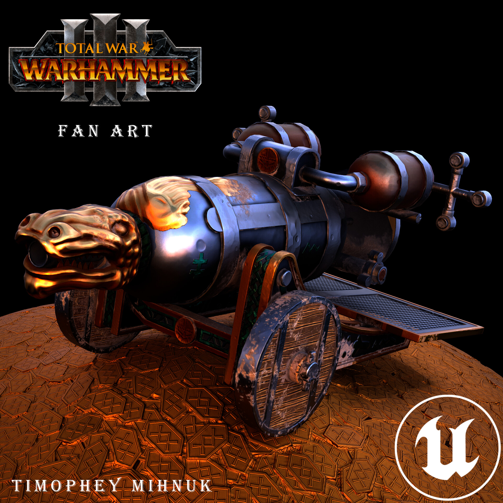 ArtStation - Flame Cannon