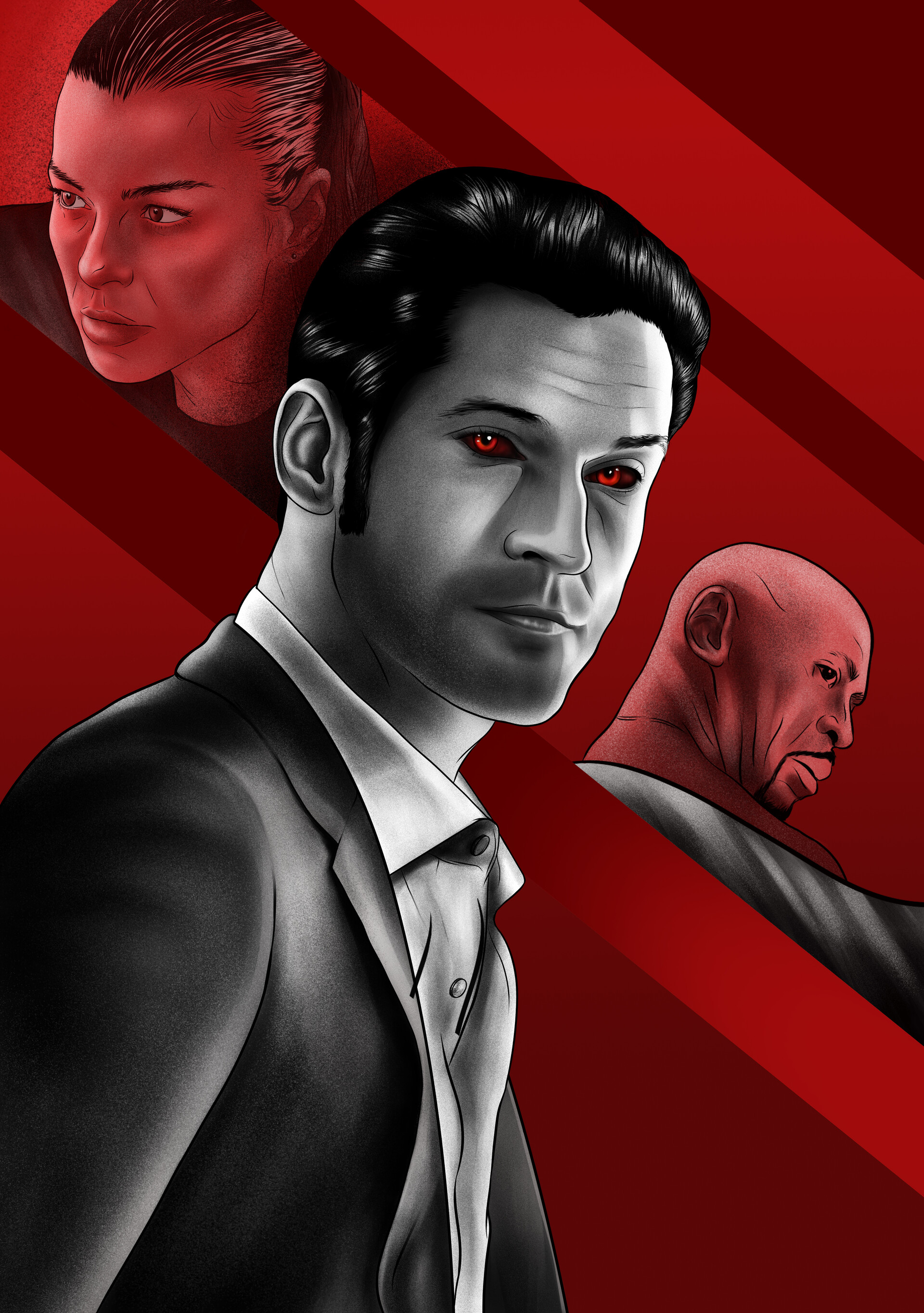 ArtStation - Lucifer - Poster Illustration