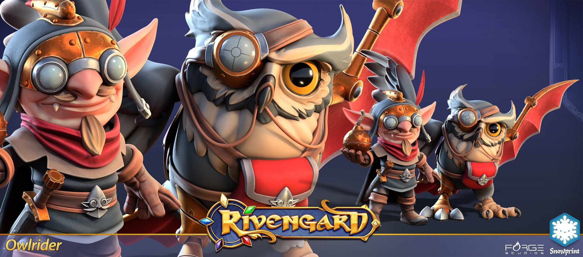 FORGE STUDIOS - Rivengard - Owlrider