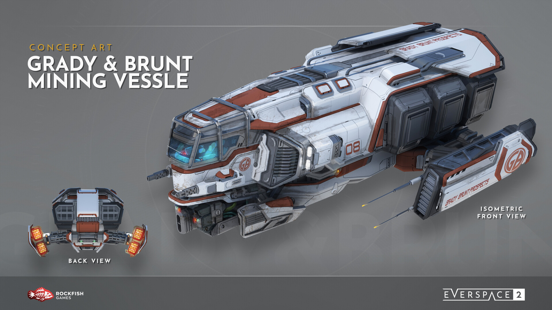 Tobias Frank - EVERSPACE 2 - Grady and Brunt Ships