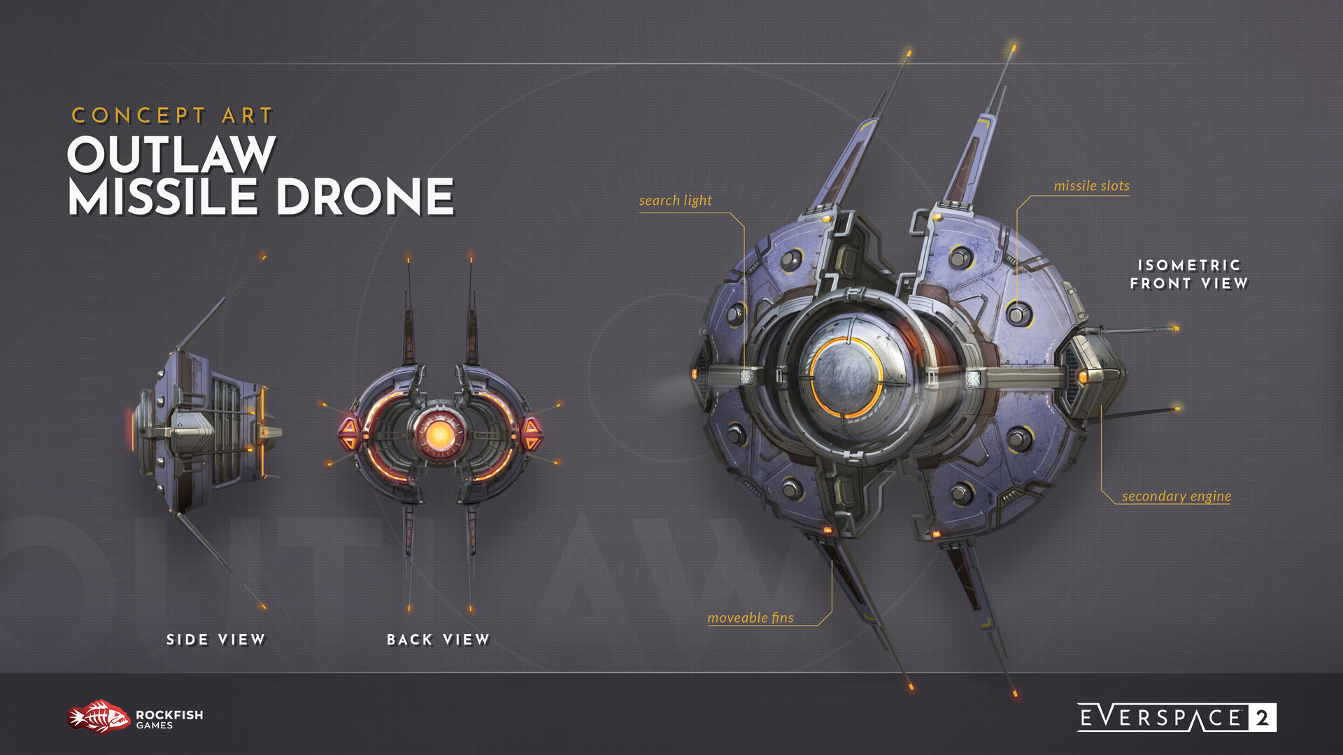 Tobias Frank - EVERSPACE 2 - Misc Drones