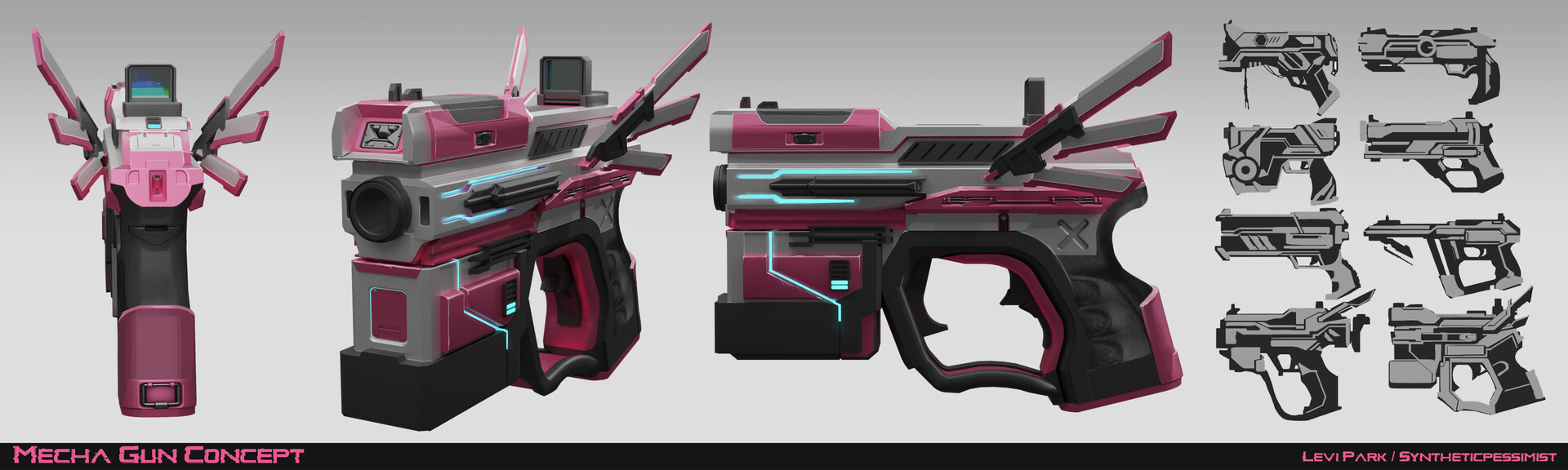 ArtStation - Mecha Gundam Pistol