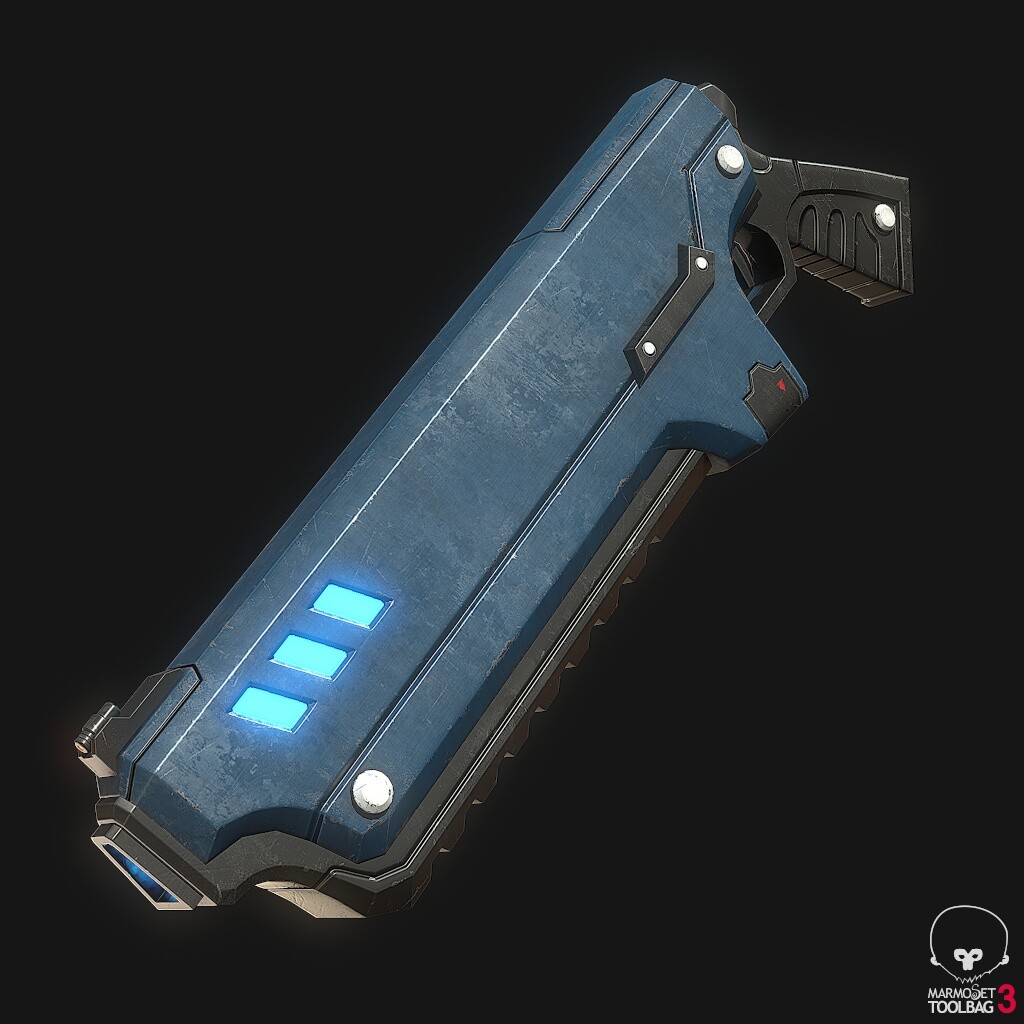 ArtStation - Sci-Fi Gun